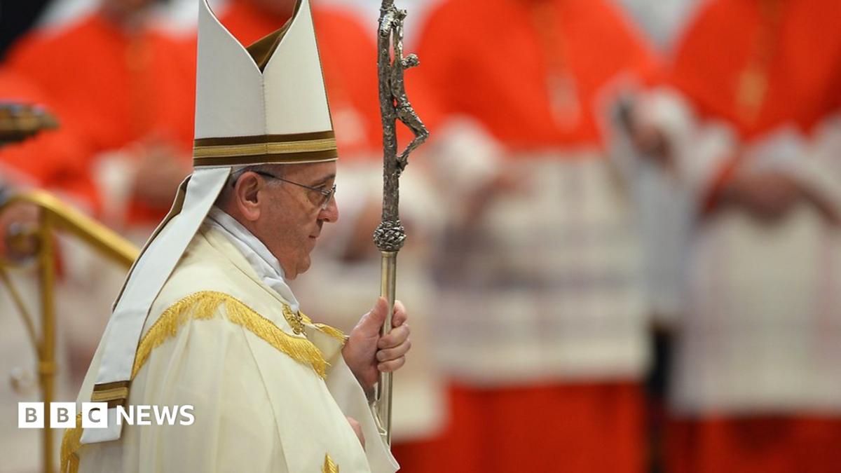 Pope Francis appoints 19 new cardinals in Rome ceremony - BBC News