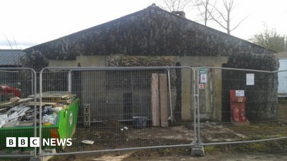 RAF Defford World War Two decontamination building to be restored - BBC ...