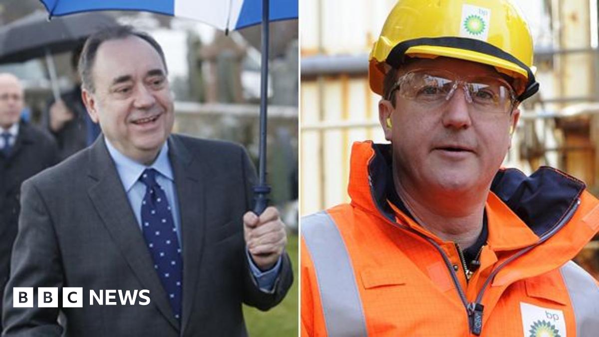 Scottish independence: The styles of Cameron and Salmond - BBC News