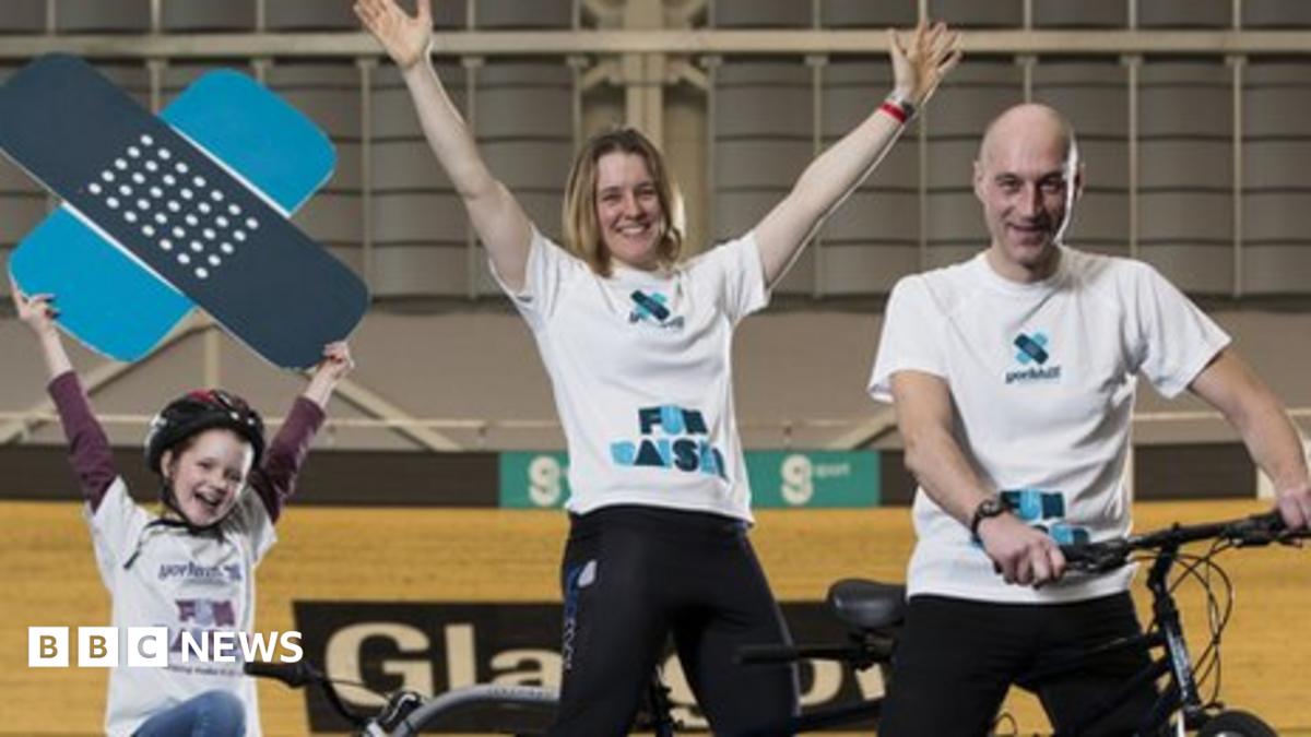 Cyclist Graeme Obree backs new Yorkhill charity cycle - BBC News