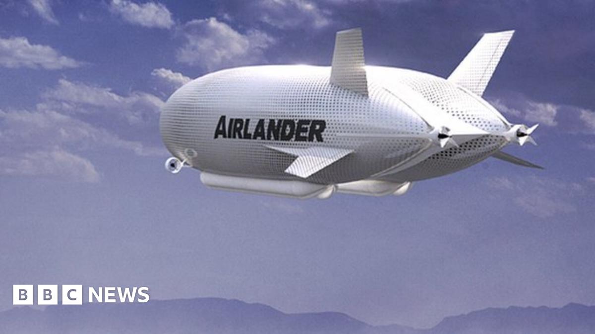 World's longest aircraft is unveiled in UK - BBC News