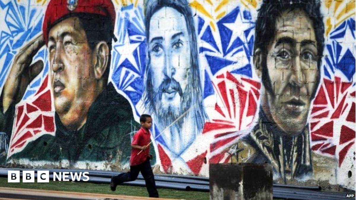 Venezuela marks anniversary of Hugo Chavez's death - BBC News
