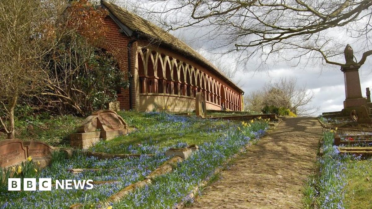Compton Cemetery gets Grade II-listed status - BBC News