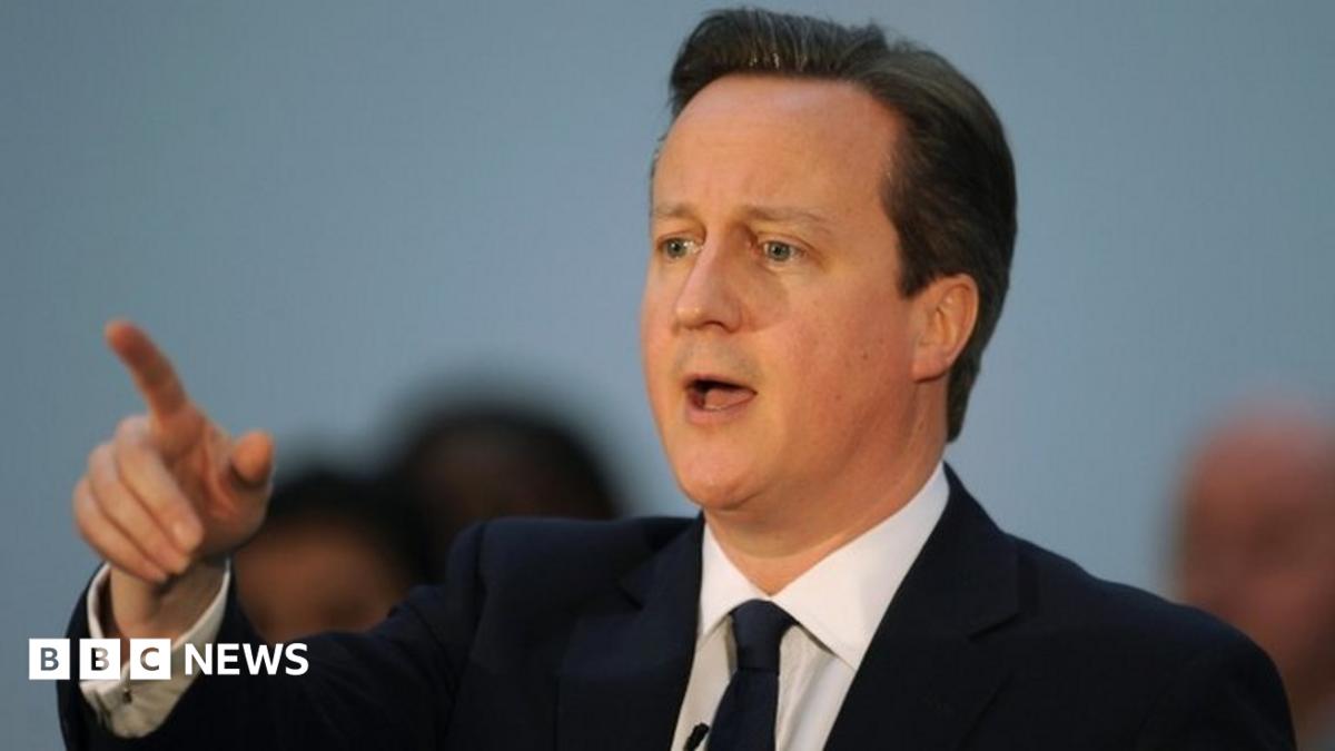 Labour makes no sense on Europe, says David Cameron - BBC News