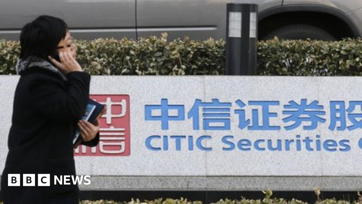 China's CITIC shares suspended after 7% decline - BBC News