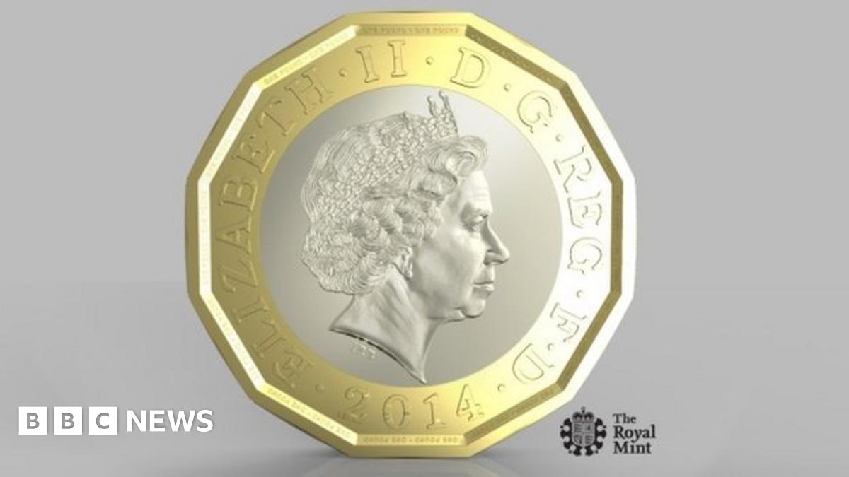New pound coin designed to combat counterfeiting - BBC News