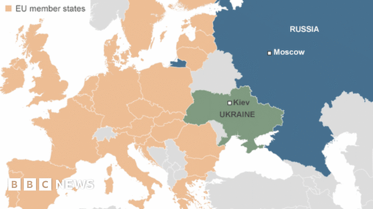 Ukraine's sharp divisions - BBC News
