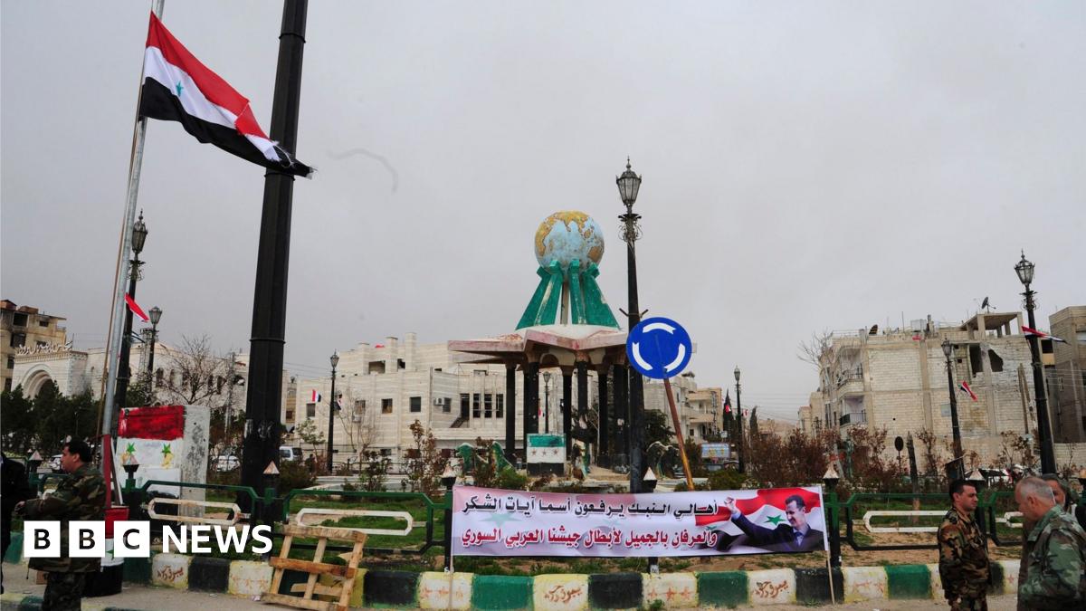 Yabroud town - a strategic prize for Syria government - BBC News