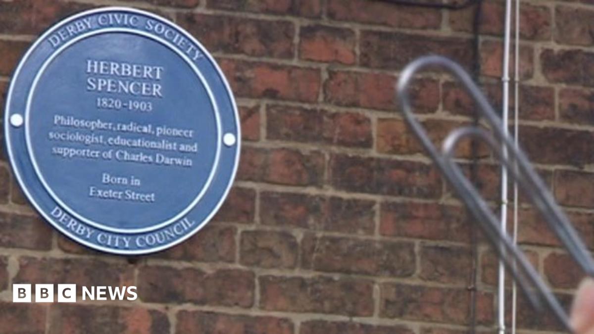 Derby blue plaque for inventor Herbert Spencer - BBC News