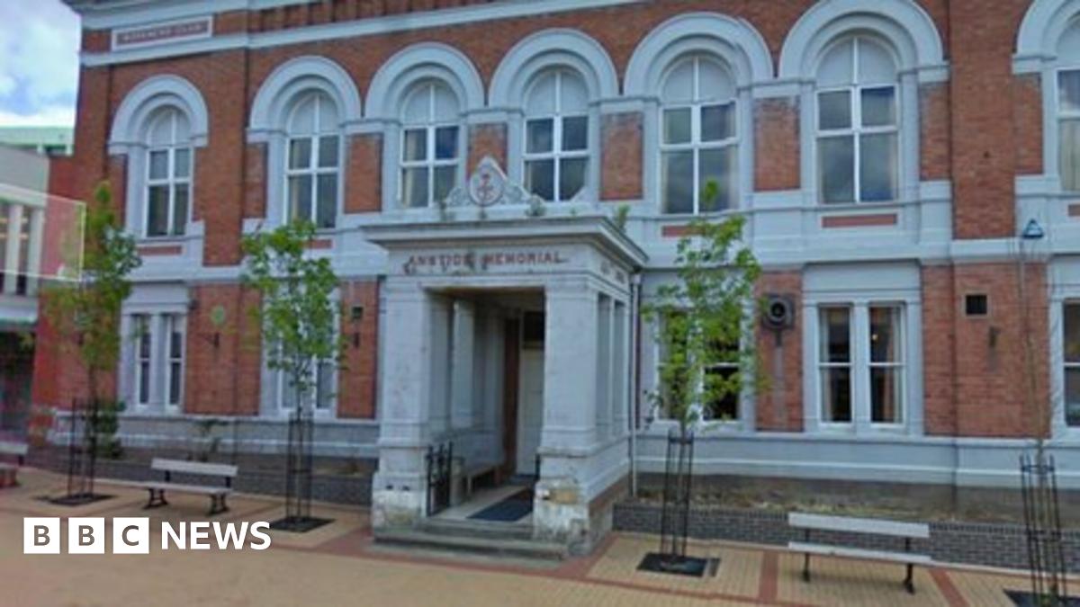 Dozens lend support to save Anstice Memorial Hall in Madeley - BBC News