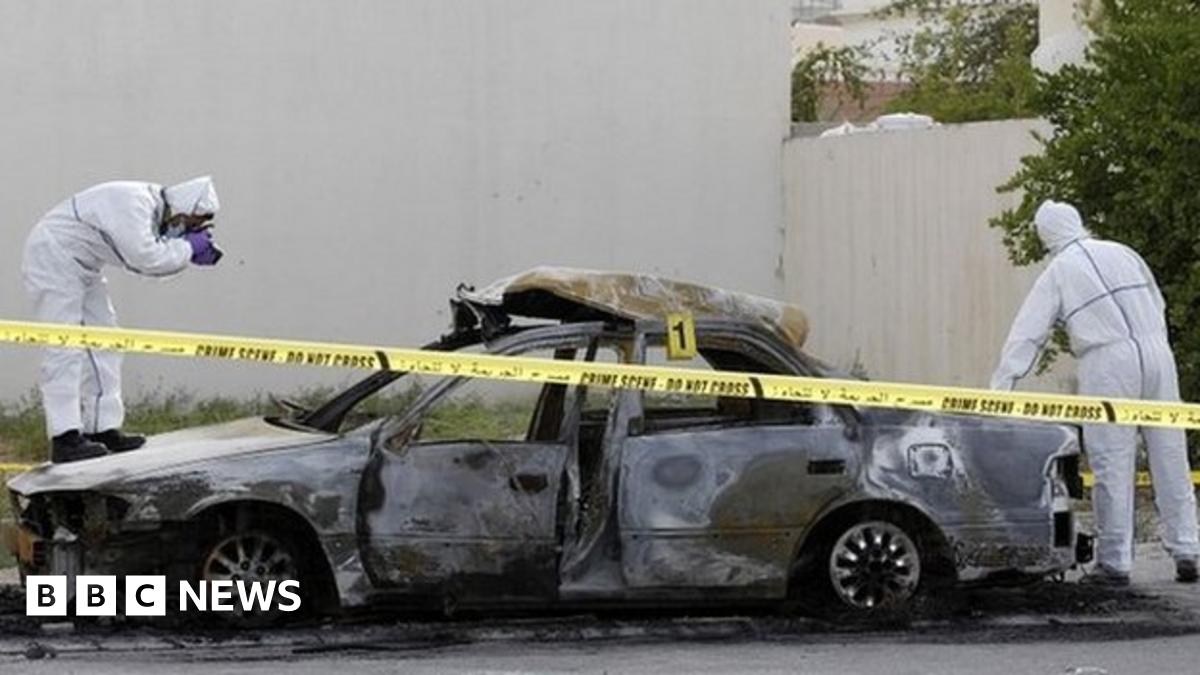 Two killed in Bahrain car explosion - BBC News