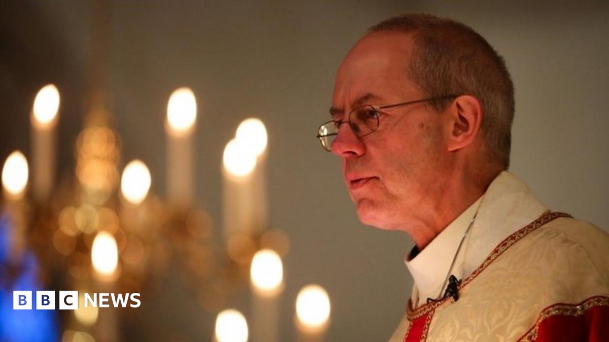 Archbishop painting goes on display at Auckland Castle - BBC News