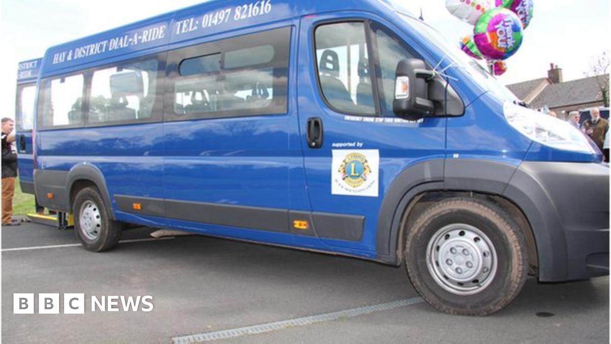 Hay and District Dial-a-Ride thrown £25,000 lifeline - BBC News