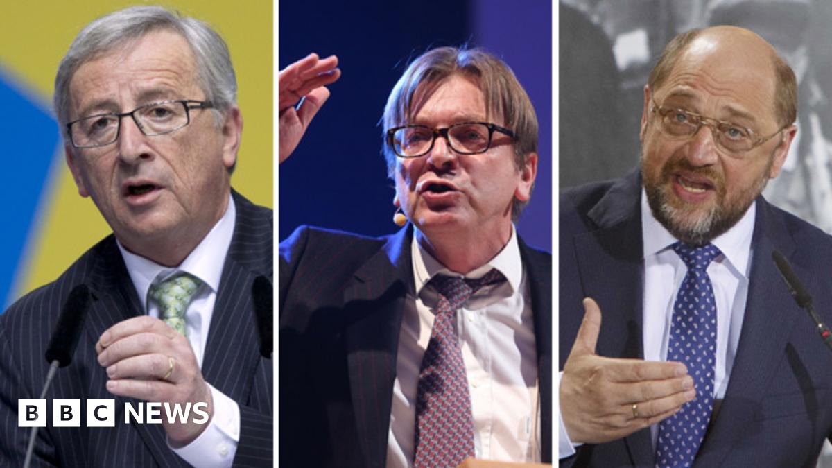 European elections: Rivals for EU Commission president - BBC News