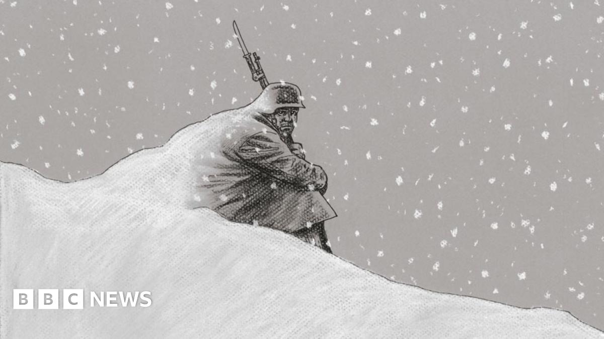 Charlie Adlard and Robbie Morrison on White Death - BBC News