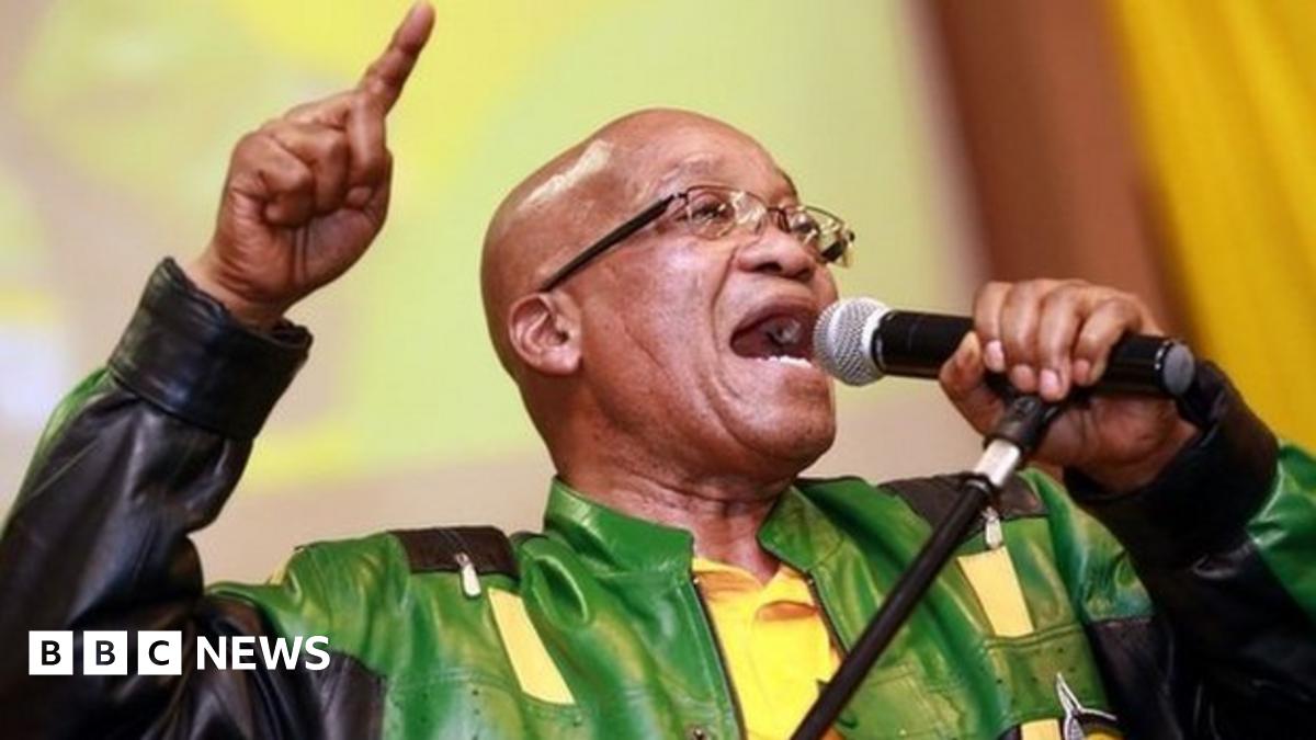 Jacob Zuma - the survivor whose nine lives ran out - BBC News
