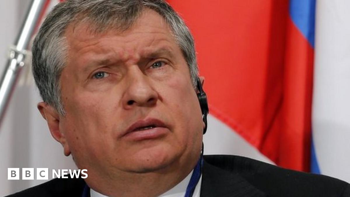 Rosneft boss Igor Sechin defiant over US sanctions - BBC News
