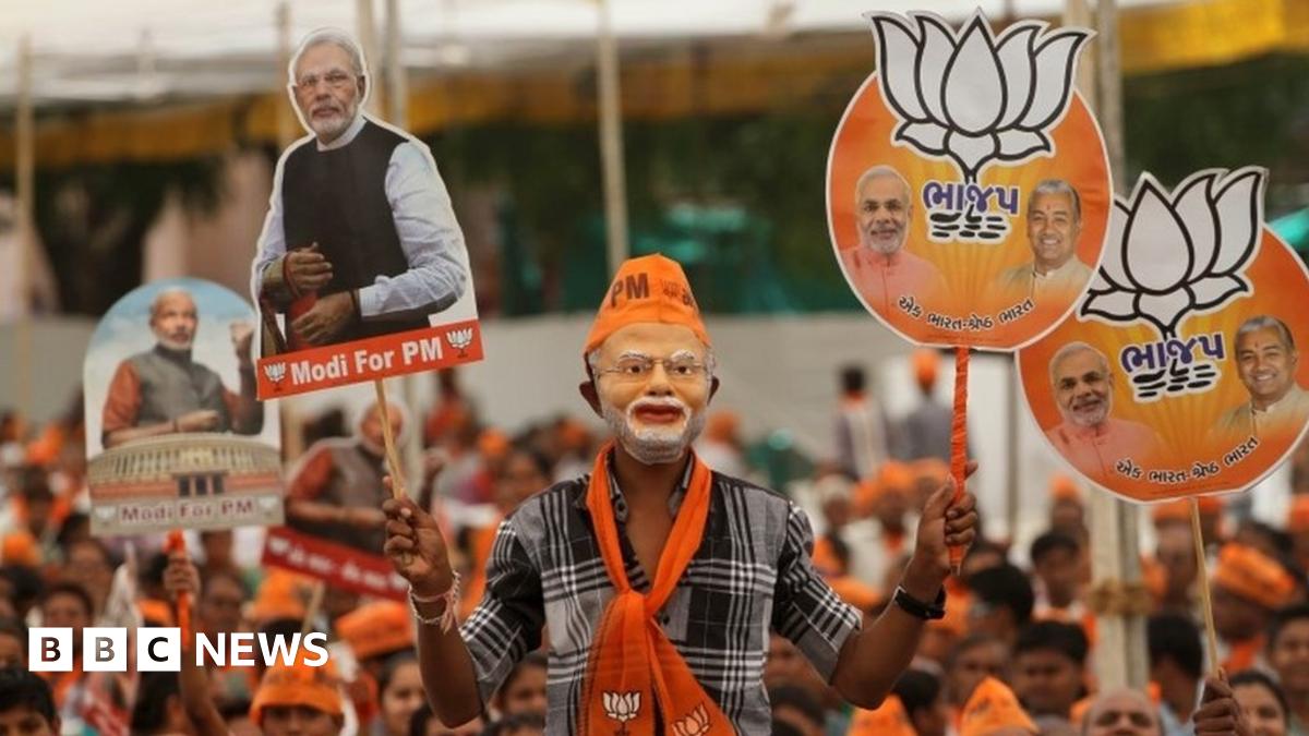 Narendra Modi's clever election pitch in Gujarat - BBC News