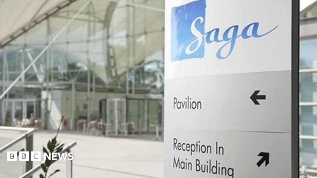 Saga shares close flat on debut - BBC News