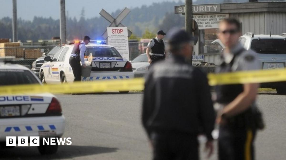 Two dead in Canadian lumber mill shooting - BBC News