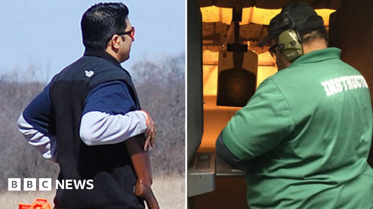 A tale of two gun ranges in the US Midwest - BBC News