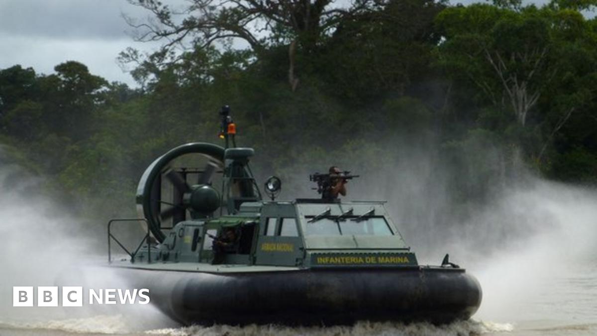 British combat hovercraft 'a game changer' in Colombia - BBC News