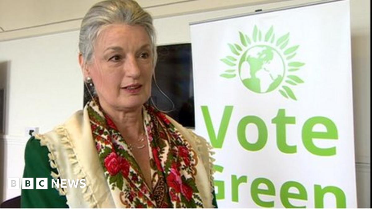 Green Party's climate change campaign for Euro election - BBC News