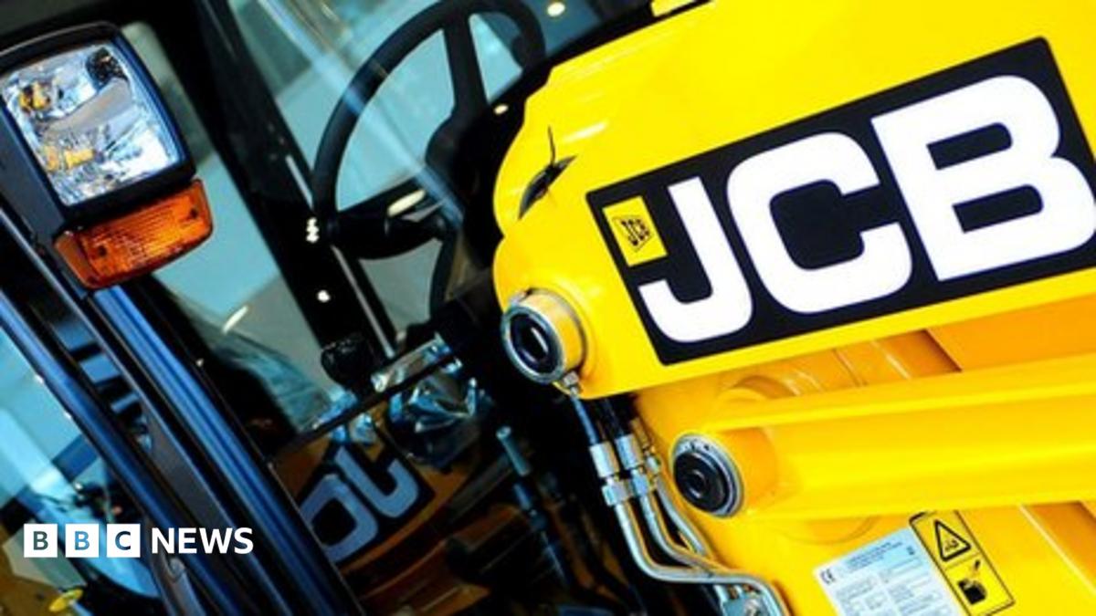 JCB posts third-best profits ever, despite fall in sales - BBC News