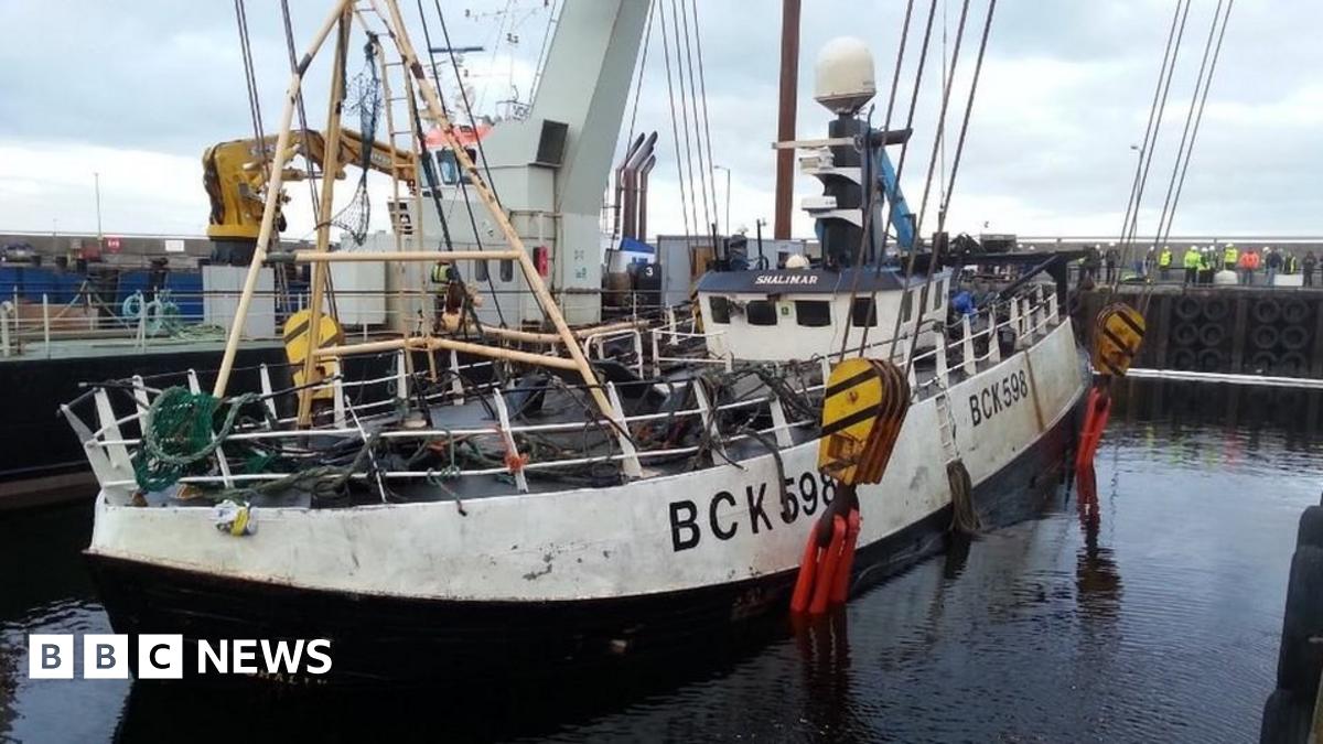 Sinking of Buckie boat in Scrabster investigated - BBC News