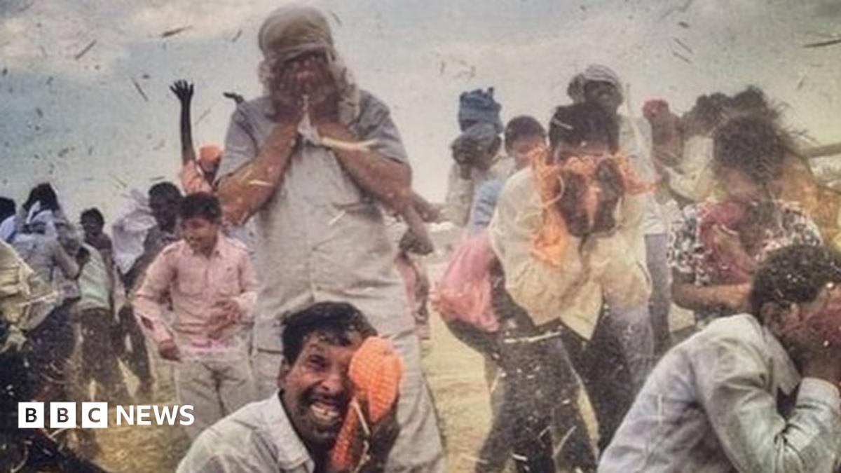 In pictures: India election campaign's enduring images - BBC News