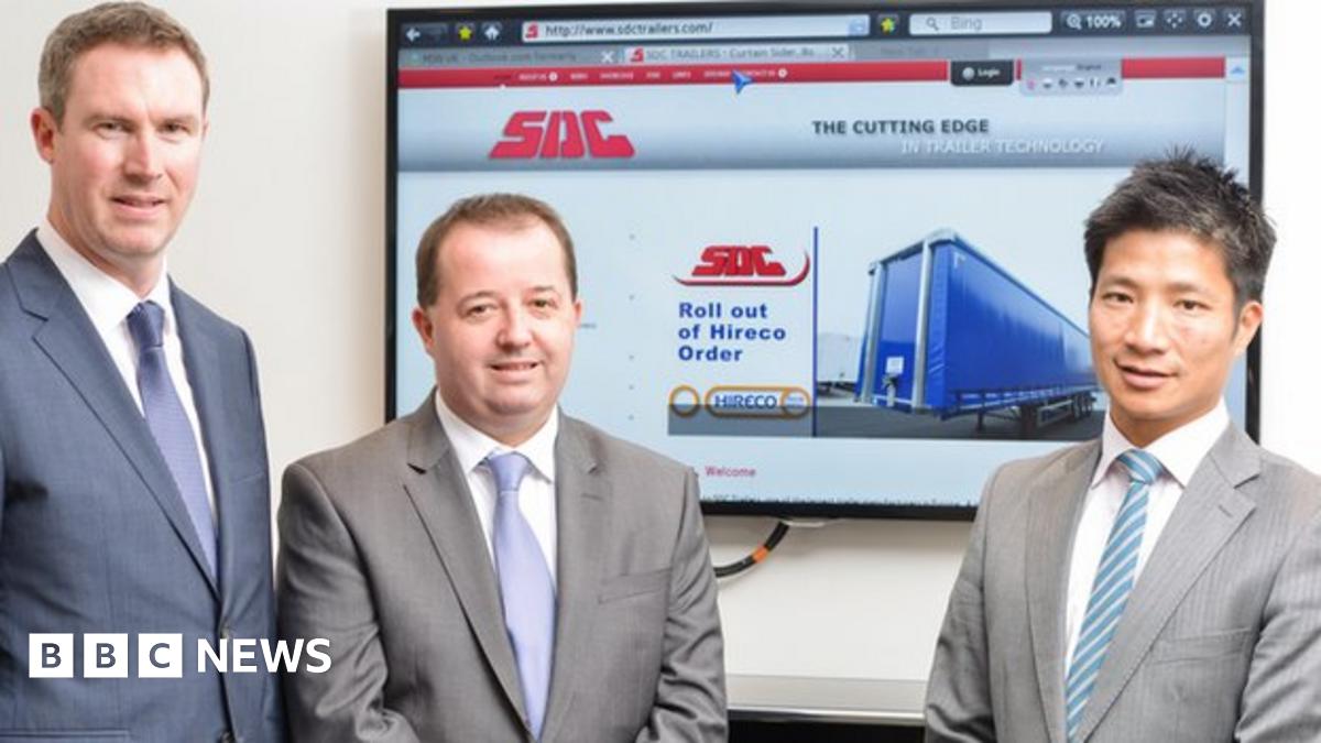 Toomebridge firm SDC Trailers to create 50 jobs - BBC News
