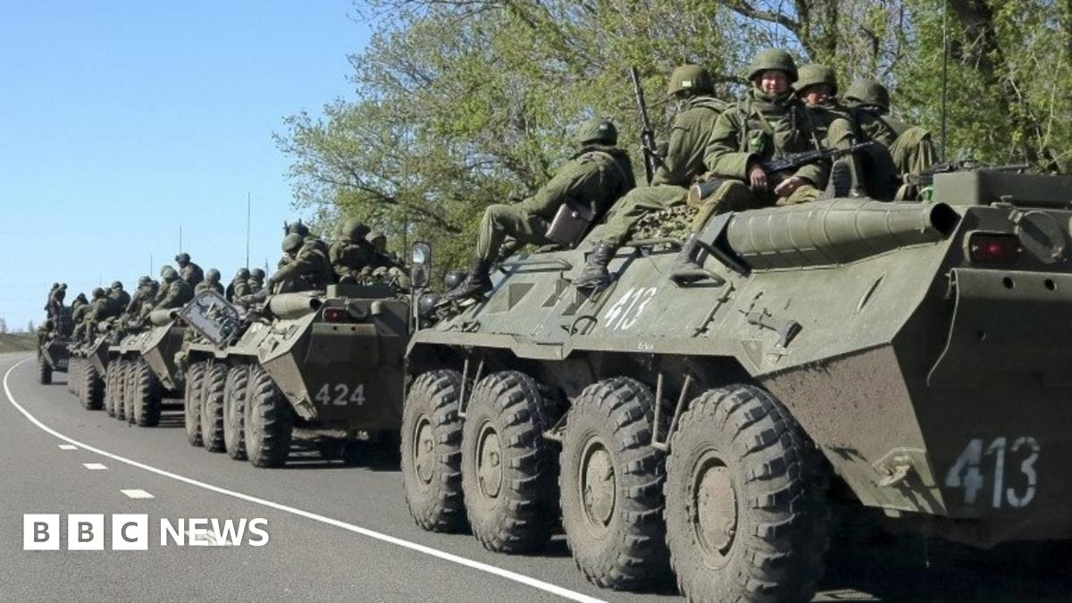 Ukraine Crisis No Sign Of Russia Withdrawal Says Nato Bbc News