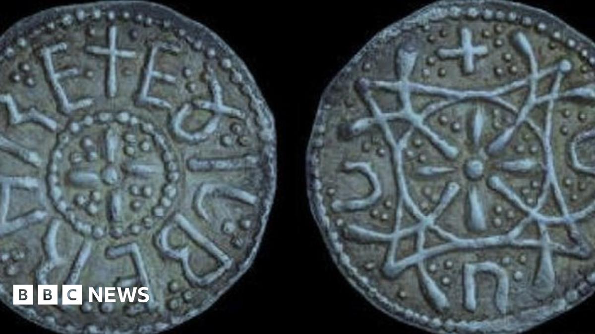 'Unique' Anglo-Saxon coin could give royal murder clue - BBC News