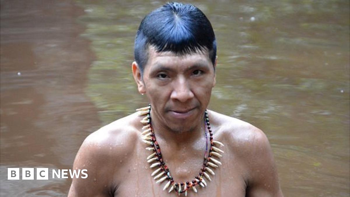 Giving the Amazon rainforest back to the Awa tribe - BBC News