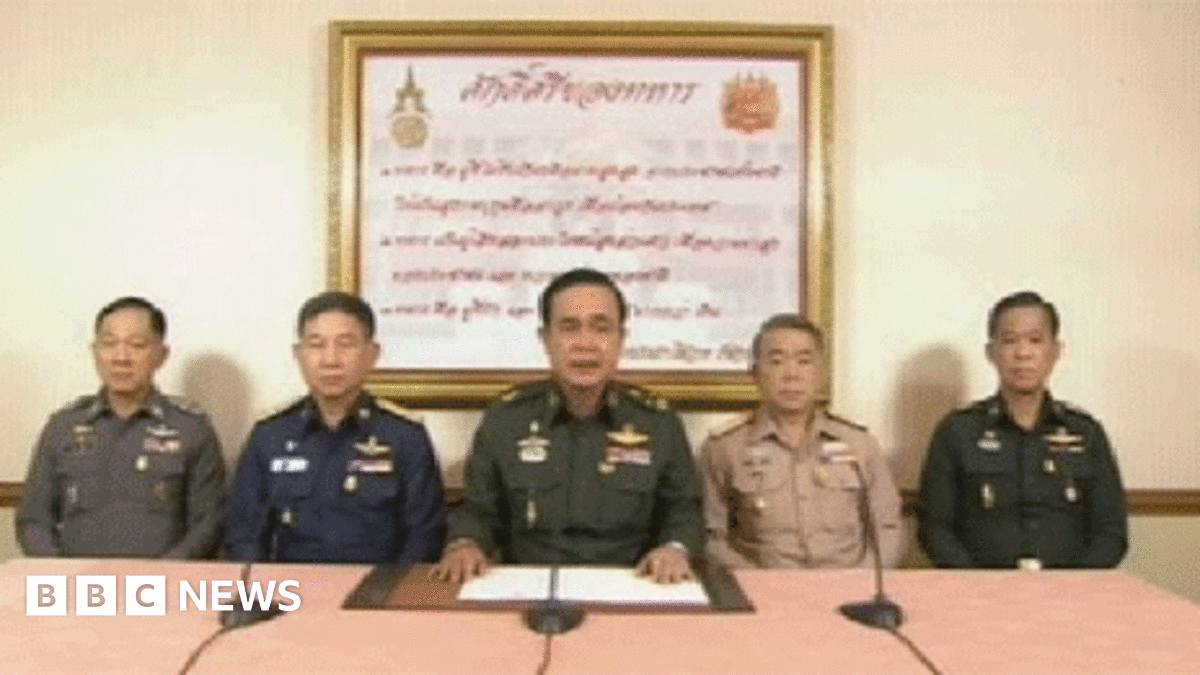 Thailand military seizes power in coup - BBC News