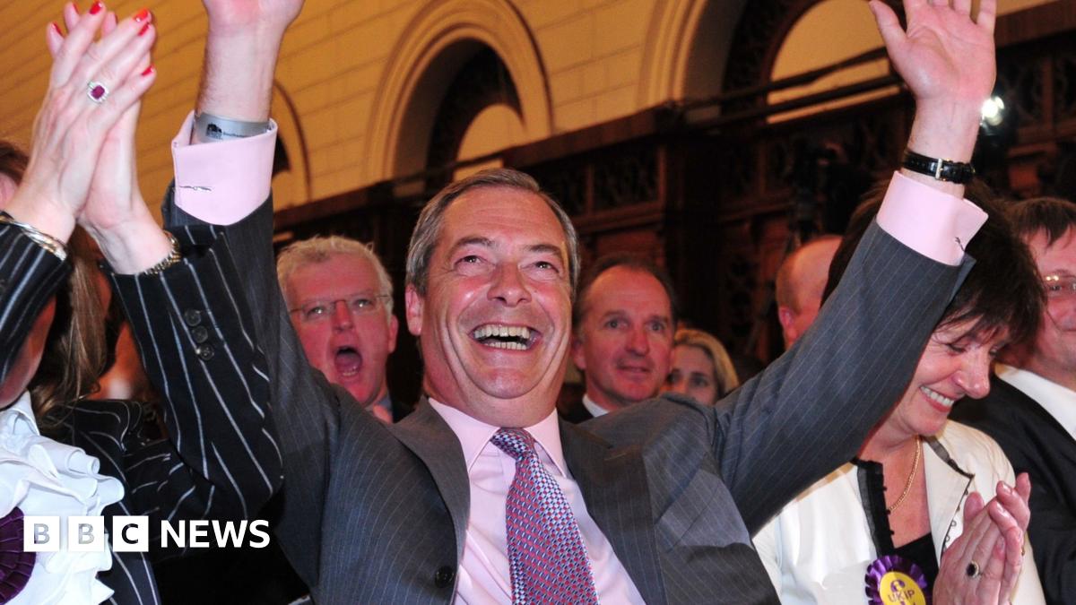 UKIP gains seats and share in South East EU vote - BBC News