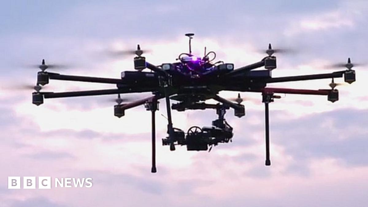 Tree-mapping drone start-up has sky-high ambitions - BBC News