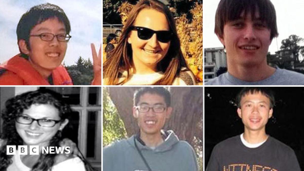 Tributes to six Santa Barbara victims - BBC News