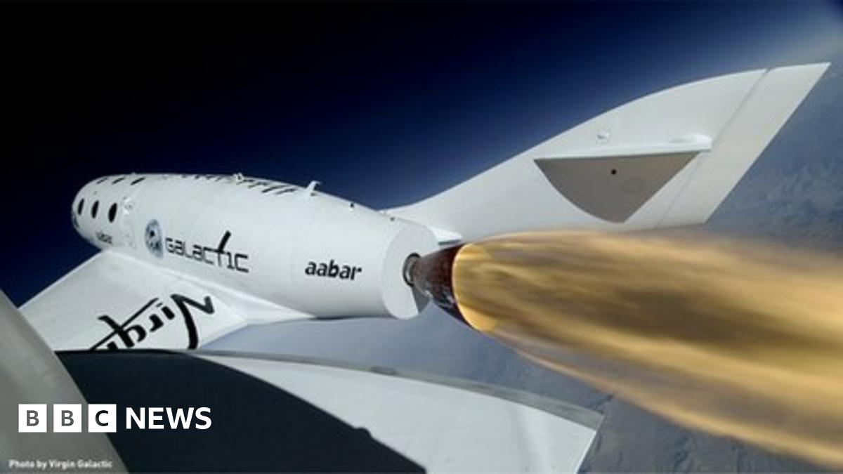 Virgin Galactic signs spaceflight deal with US authority - BBC News