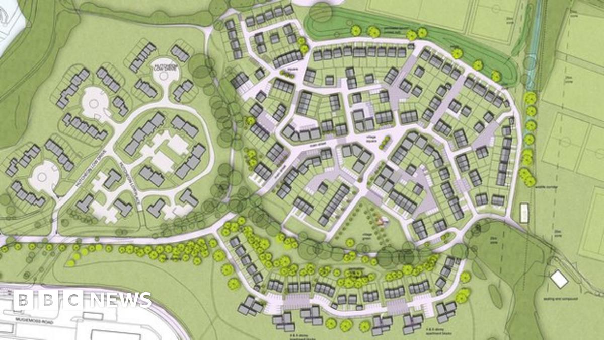 Plans for 400 new Aberdeen homes near Haudagain roundabout - BBC News