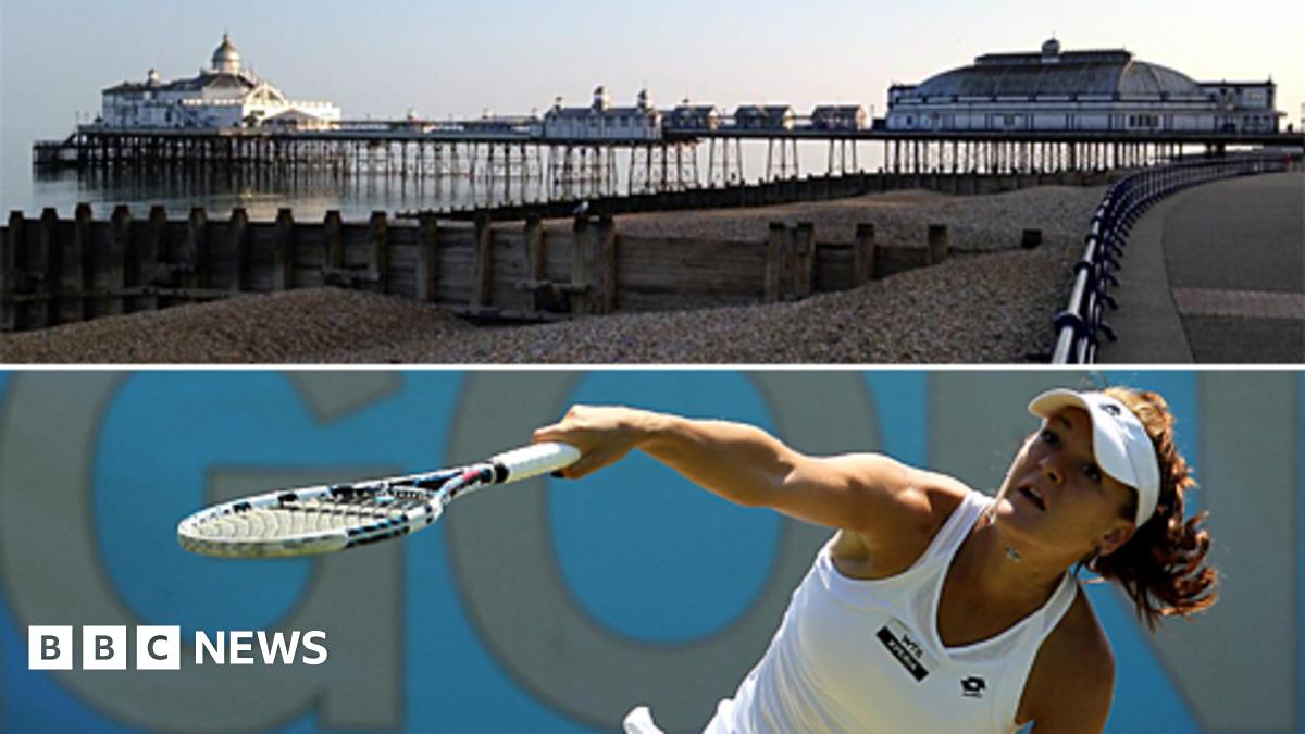 How has Eastbourne become a major part of the tennis calendar? - BBC News