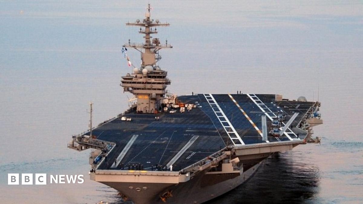 Iraq conflict: US sends warship to the Gulf - BBC News