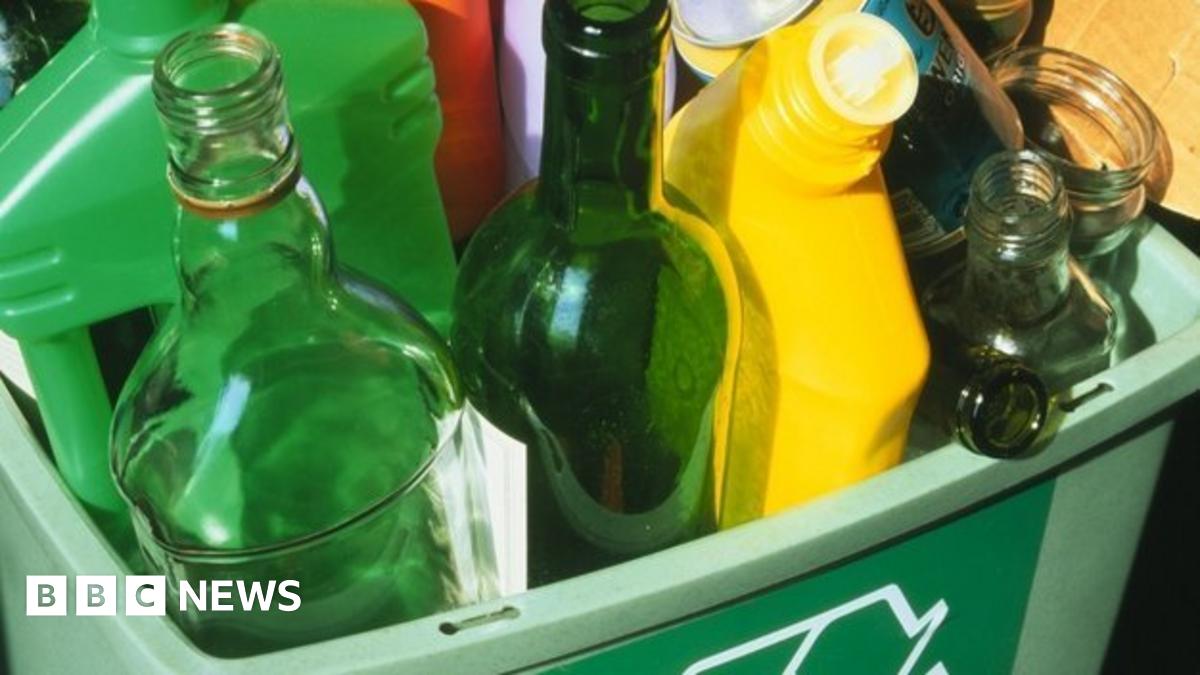Bulky plastics recycling restarts in Cheltenham - BBC News