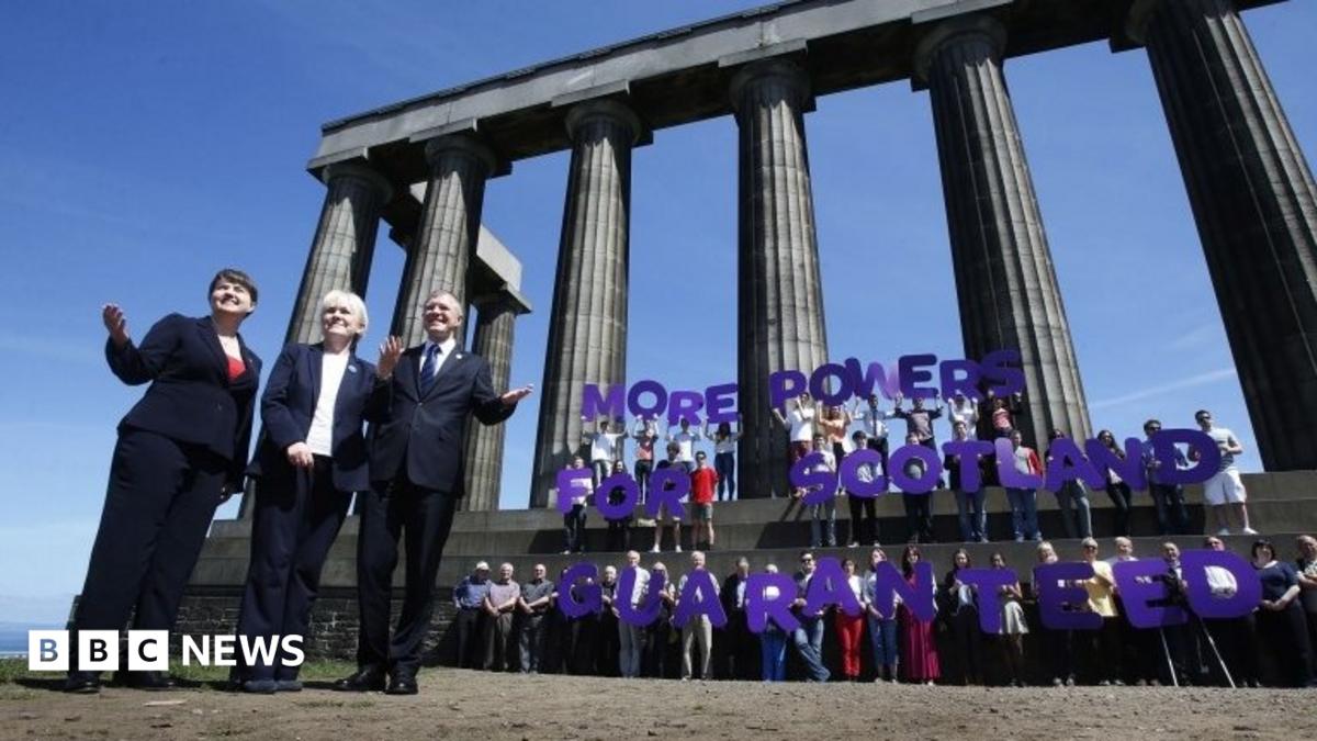 Scottish independence: Pro-Union parties make pledge on Holyrood powers ...