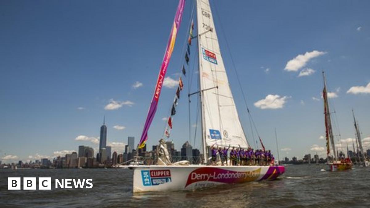 Thousands to welcome Derry clipper along River Foyle - BBC News