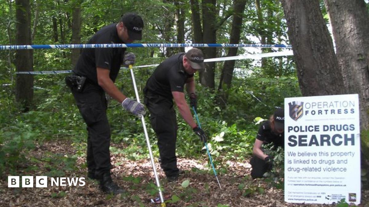 Hampshire drugs crackdown leads to seven arrests - BBC News
