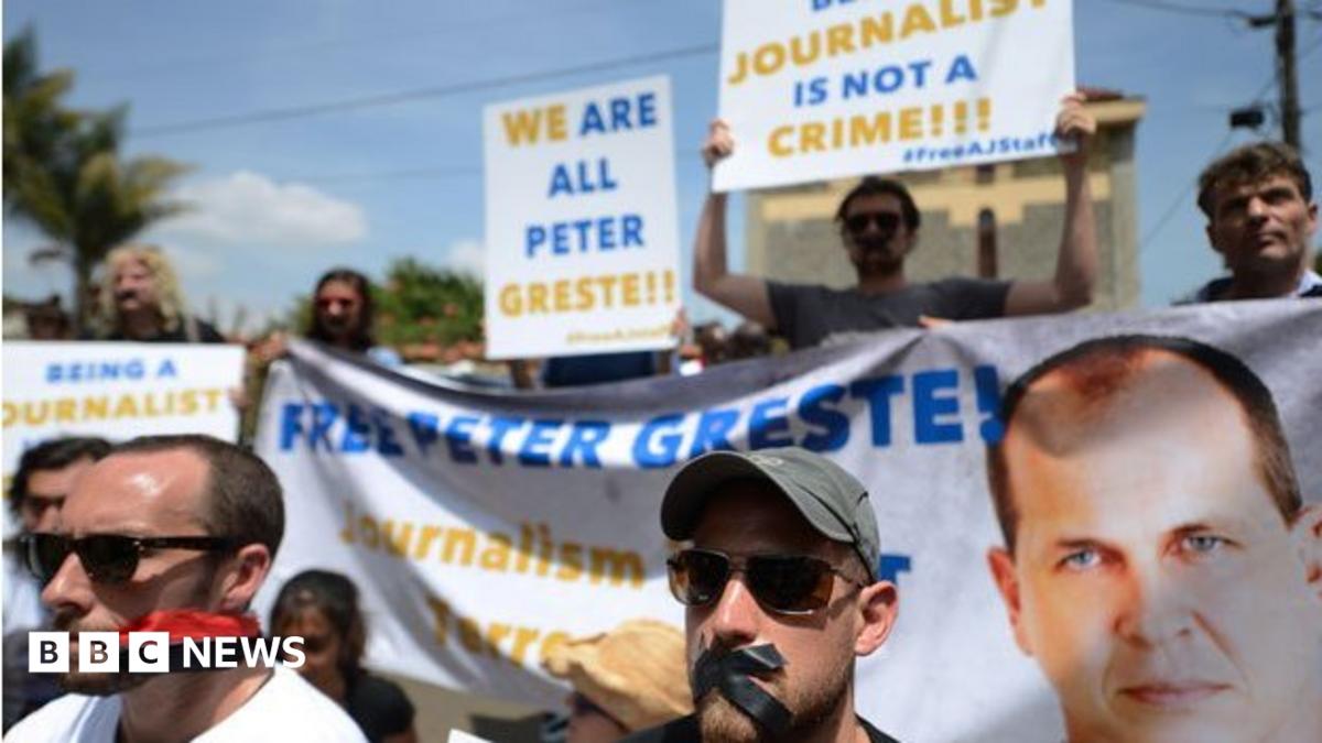 Peter Greste represents all journalists - BBC News