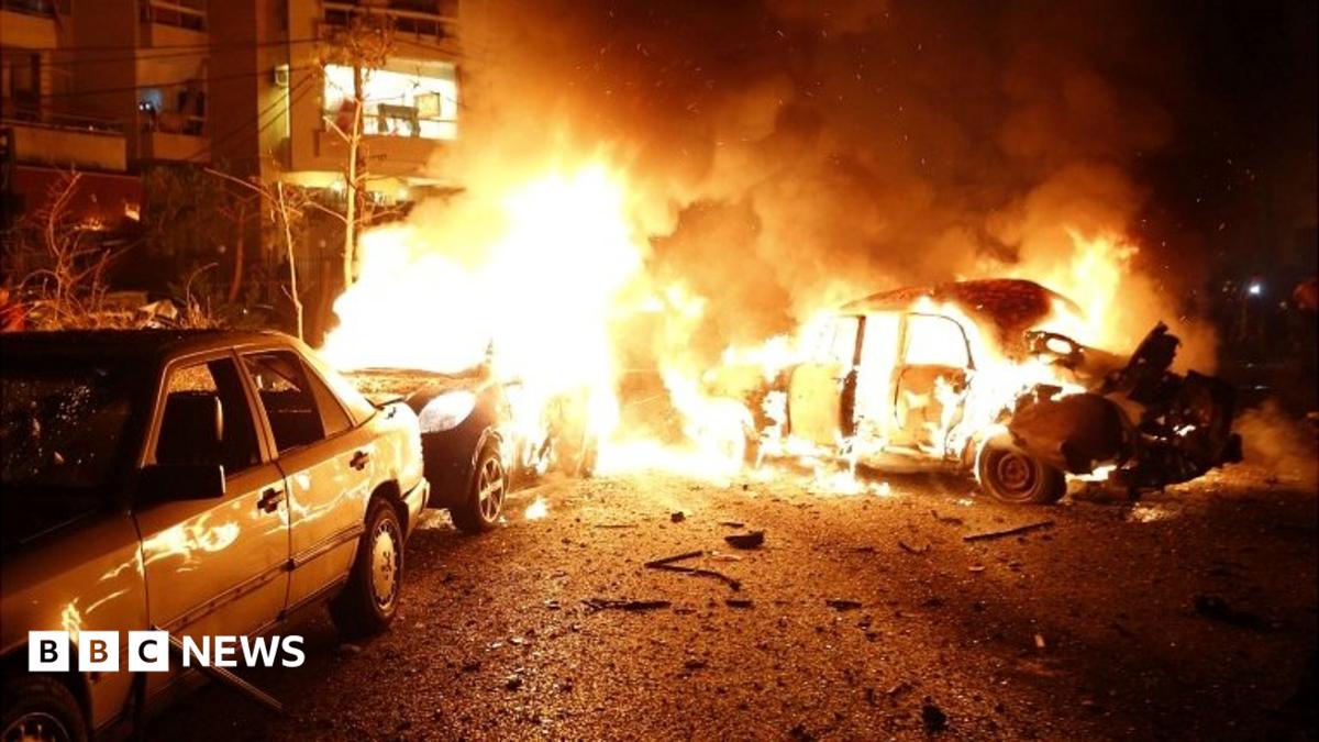 Beirut suicide car bomb: Lebanon's capital shaken - BBC News