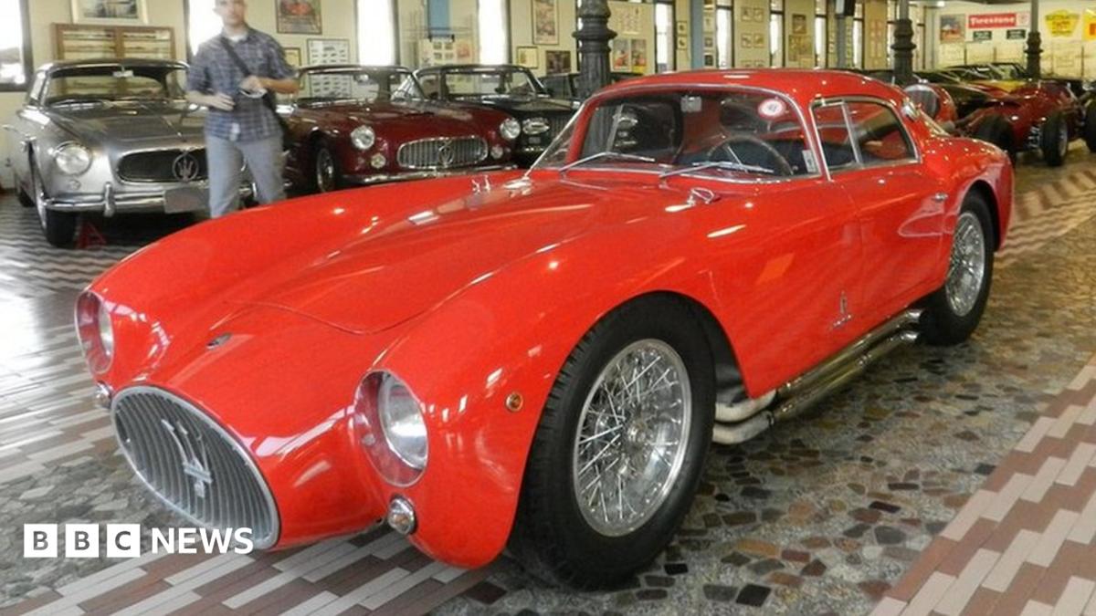 In pictures: Maserati celebrates 100 years - BBC News