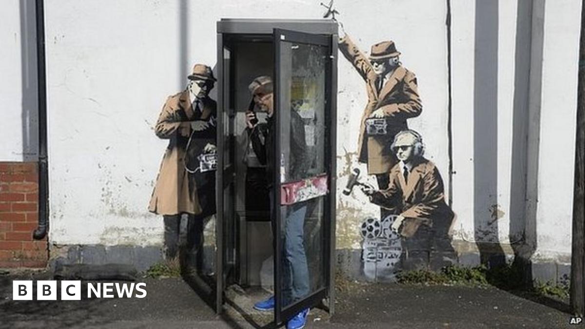 Banksy's Spy Booth: 'Stop notice could be issued' - BBC News